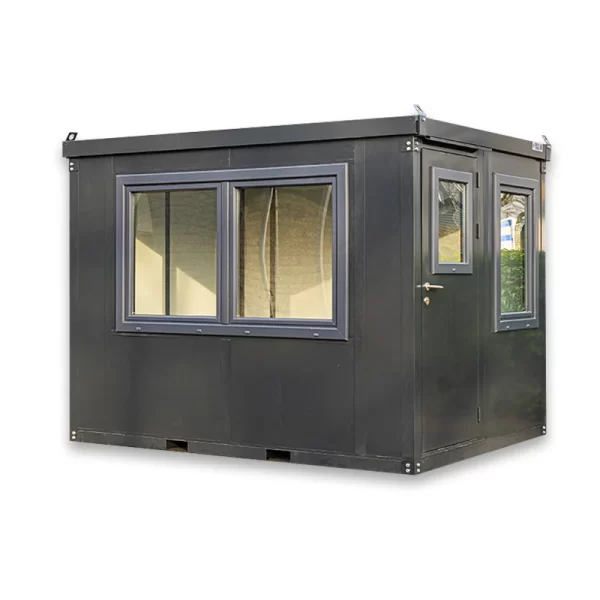 Conteneur bureau anthracite 3x2m avec double fenêtre – GROUPE DE ...